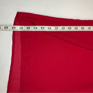 Dynamite | Dresses | Dynamite Robe Ruffle All Over Maxi Dress Persian ...